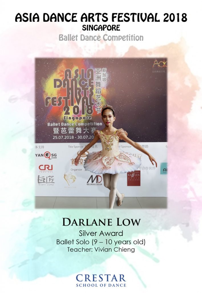 Asia Dance Arts Festival 2018 | Crestar School of Dance