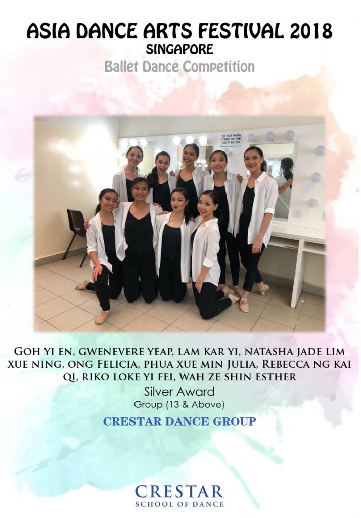 Asia Dance Arts Festival 2018 | Crestar School of Dance