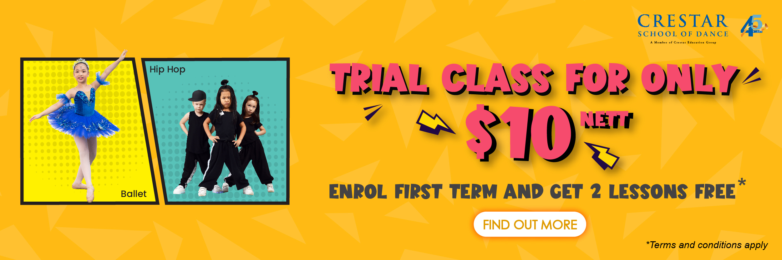 Crestar Dance | Best Dance Classes for Kids in Singapore